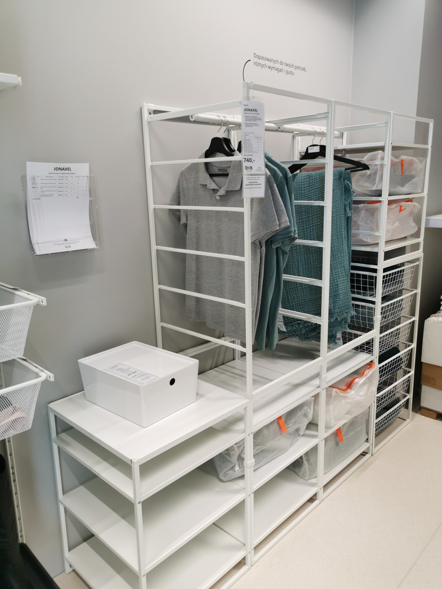 Streamline Your Space with the JONAXEL Storage System from IKEA